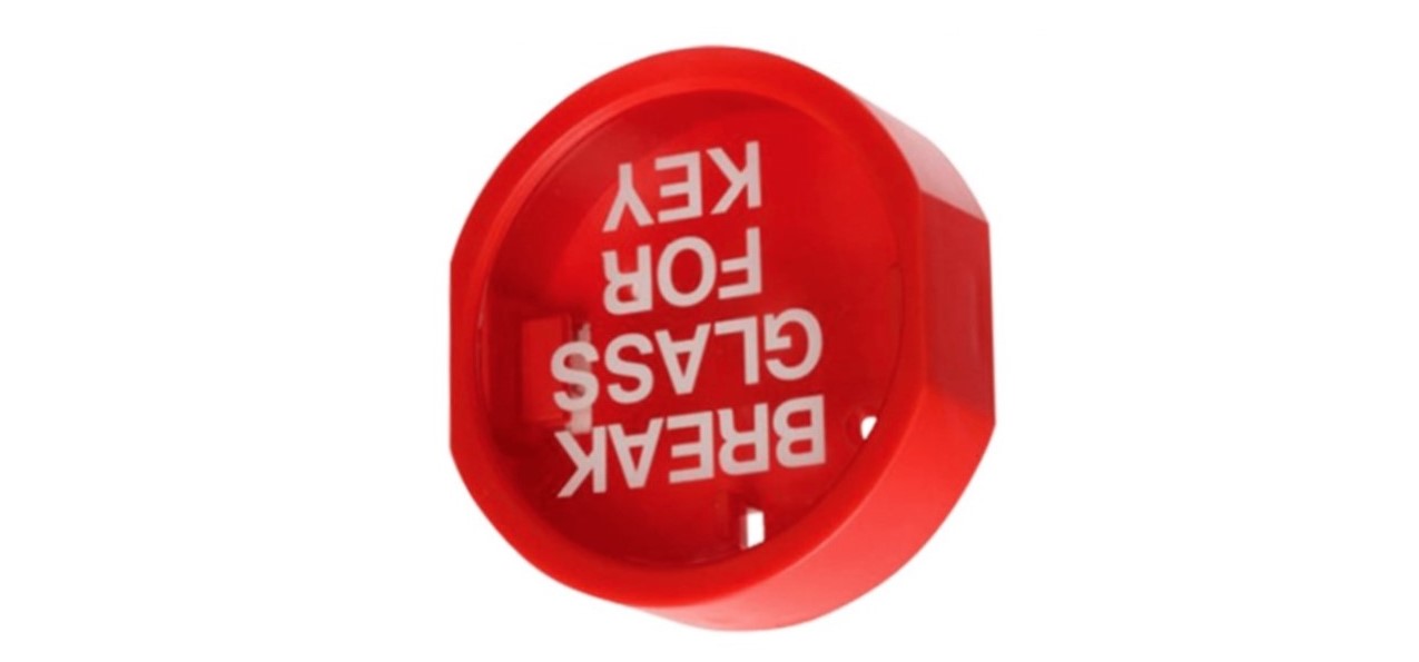 Key Emergency Break Glass for Key to Take Out Spare Key to Open Door ...