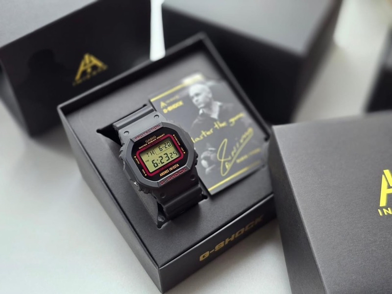 (LIMITED) CASIO G-SHOCK DW-5600AI-1 World-class professional football ...
