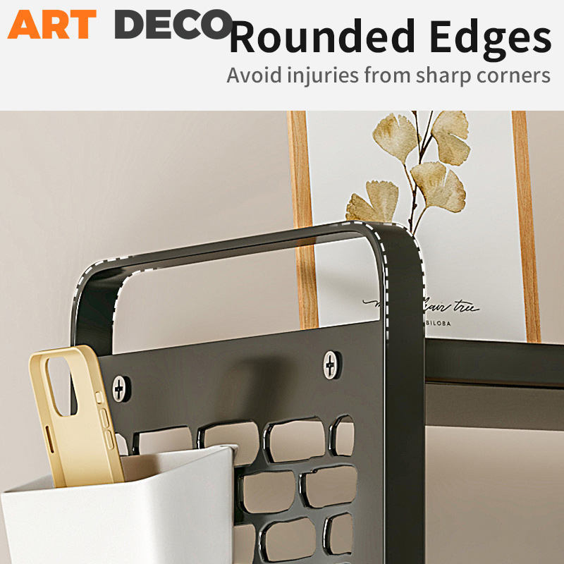 Table Top Rack Desk organizer Desktop Rack with Pegboard Storage Rack ...