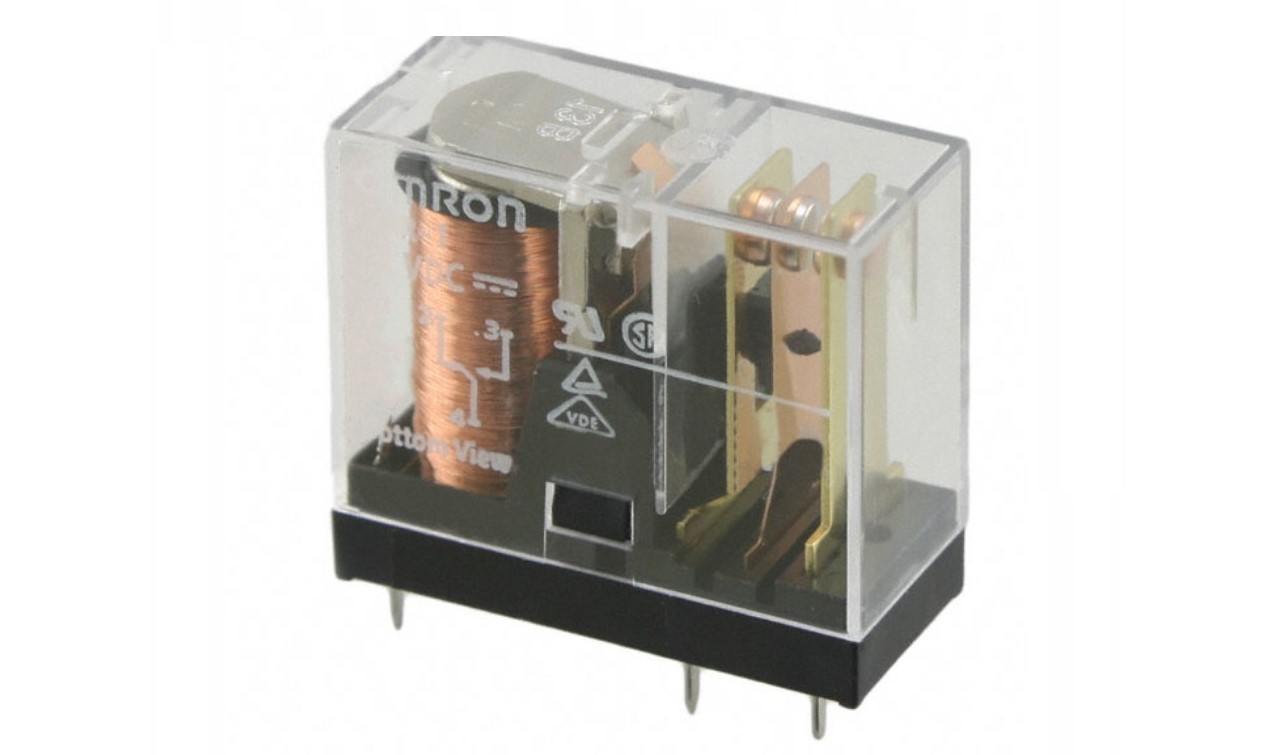 OMRON Security Burglar Alarm 12V DC Relay 1 Pole NO / NC 5 Pin ...