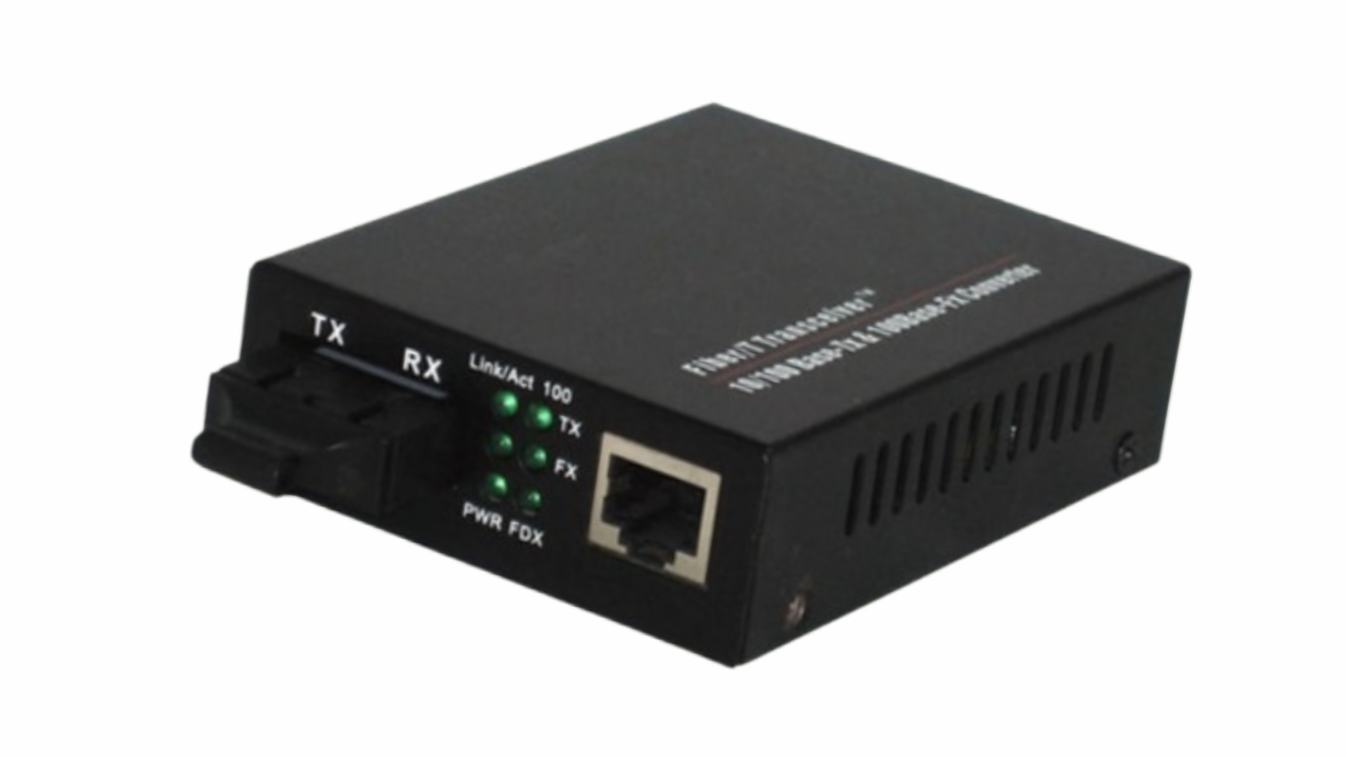 Fiber Media Converter Multimode Fiber to RJ45 Cat6 Gigabit Ethernet ...