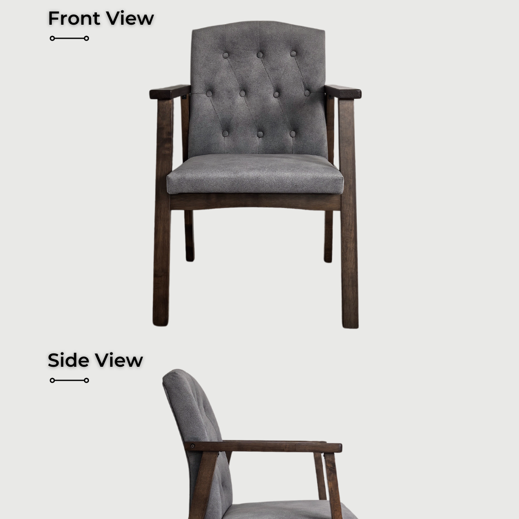 VH ATLANTIS Chair Dining Chair Arm Chair Kerusi Makan Study Chair Solid ...