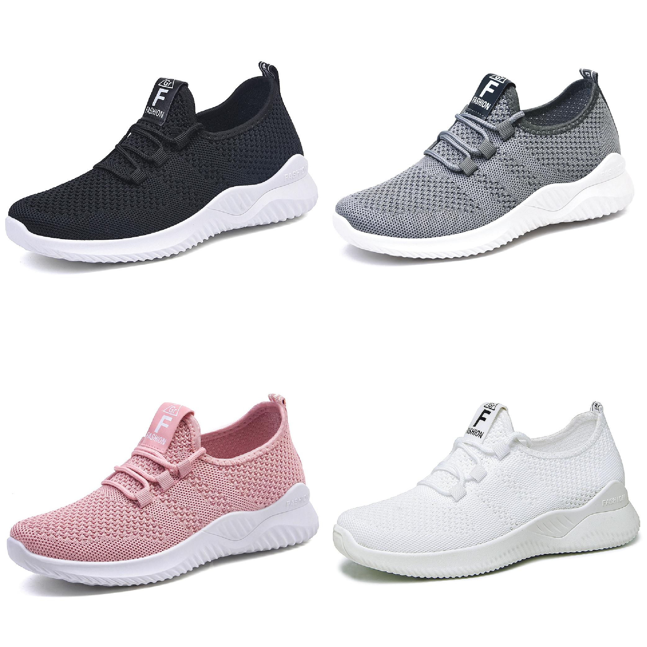 Vissy Women Lady Wanita Sneaker Kasut Shoe 0031-LS – 4 Colors | Shopee ...