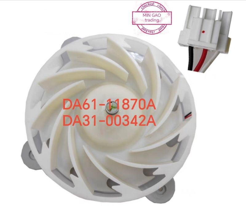 Samsung RS64R5101B4 DA61-11870X DA31-00342A Refrigerator Fan Motor ...
