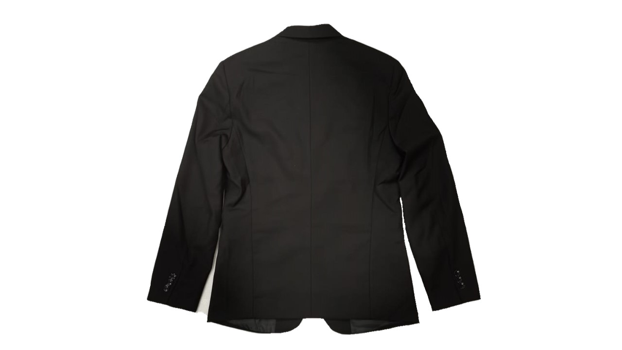 Blazer Hitam Unisex | Formal Black Blazer | Blazer Pengawas Sekolah ...