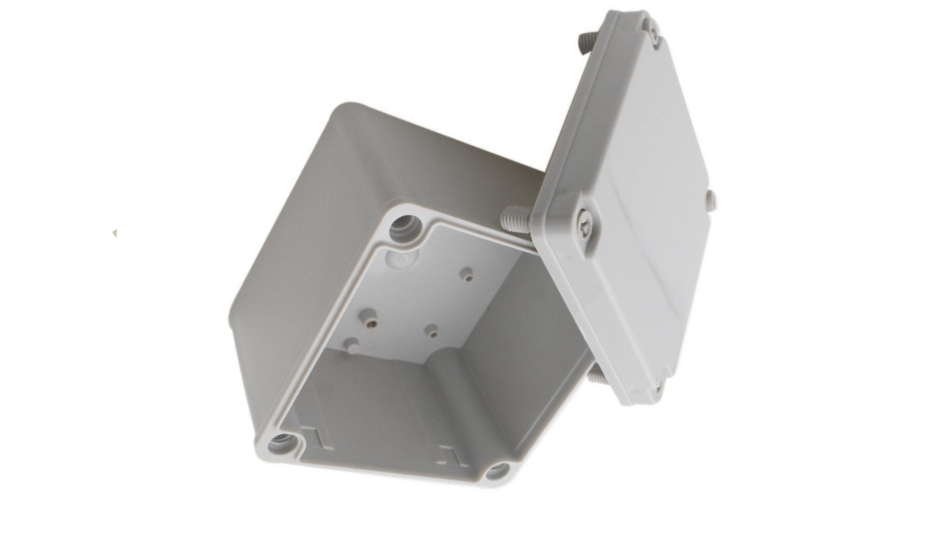 Outdoor Weatherproof PVC Enclosure Box 4 x 4 Inch 4'' X 4'' X 2 ...