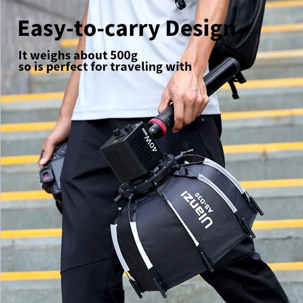 Ulanzi AS-D30 30cm Mini Bowens Mount Octagonal Softbox Grid for Studio ...