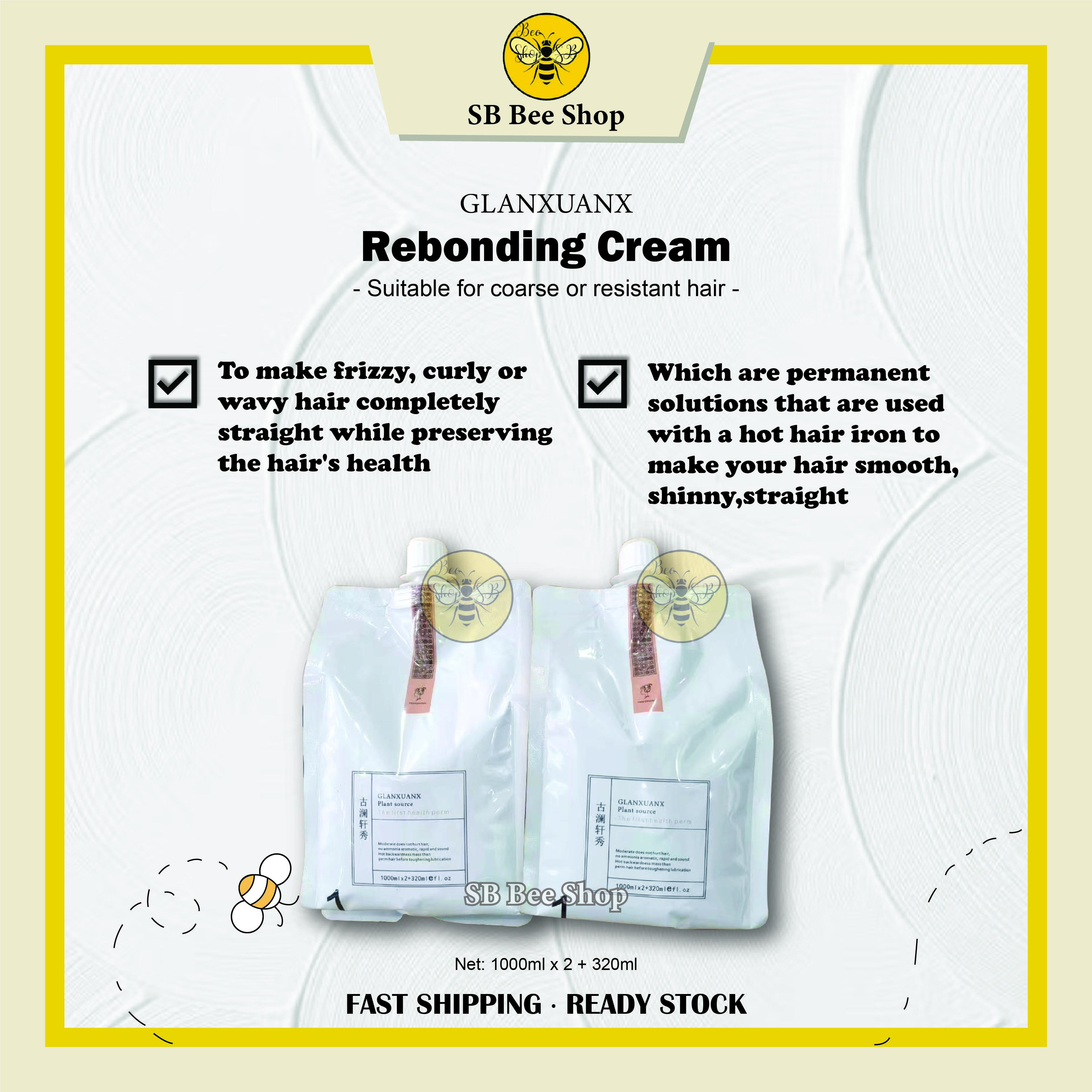 GZ Rebonding Cream 1000ml x 2 离子烫拉直药膏 | Shopee Malaysia