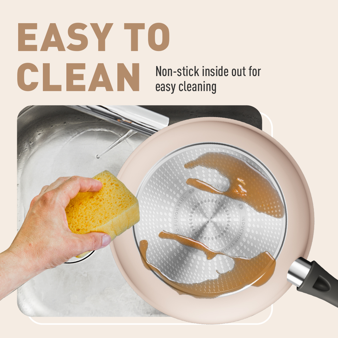 Tefal Cookware Revive Ceramic Range Frypan (20cm/24cm/28cm)/Wokpan (28cm) | Shopee Malaysia