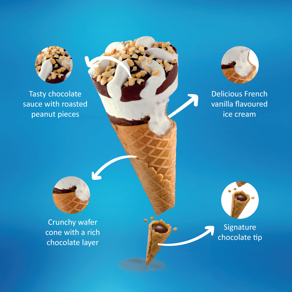 Cornetto Classic Vanilla Ice Cream Ice Creams (15 Pieces) | Shopee Malaysia