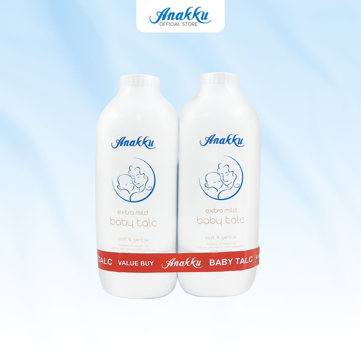 Anakku Baby Talcum (500g x 2) TP500 | Shopee Malaysia