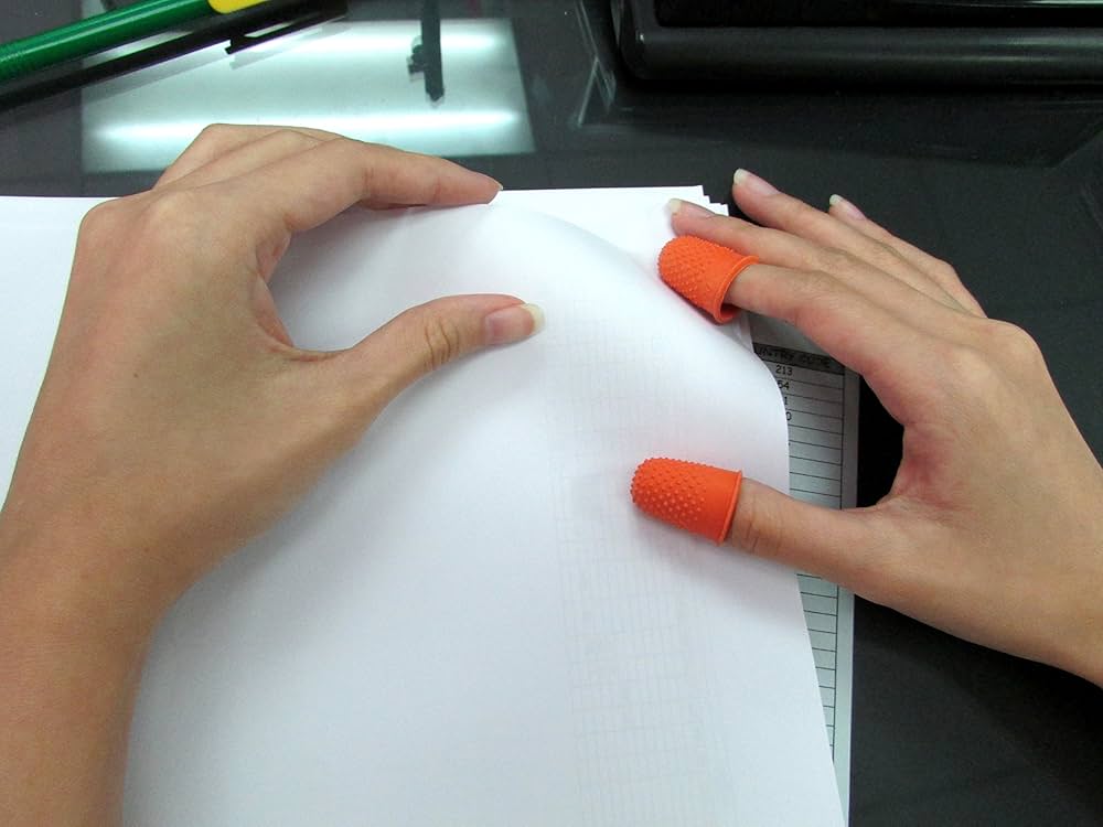 Rubber Thimblette | Latex Finger Cone | Jari Getah Finger Guard Finger ...