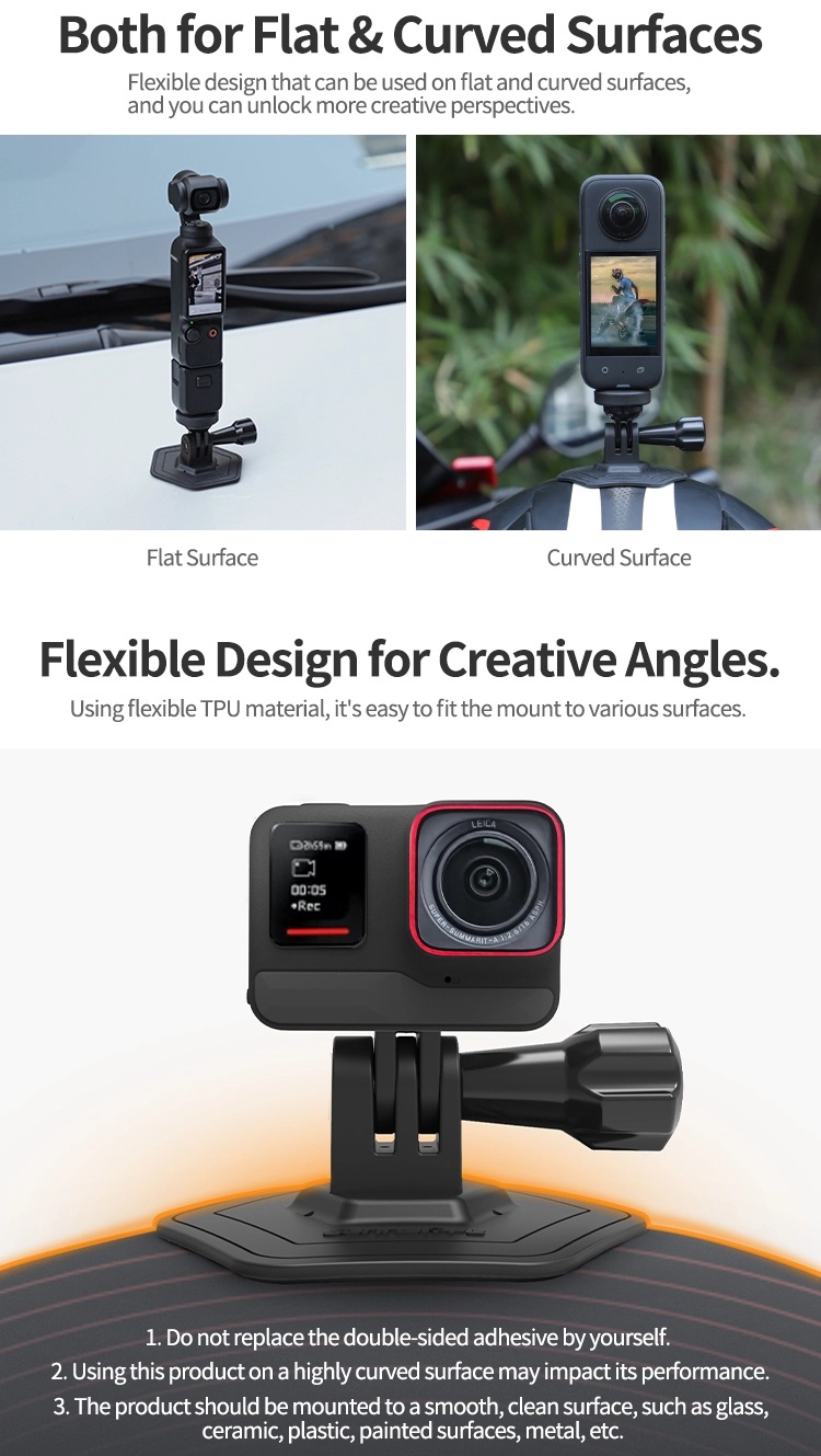 (🔥READYSTOCK🔥) FLEXIBLE ADHESIVE CURVE MOUNT (SUNNYLIFE) | Shopee Malaysia