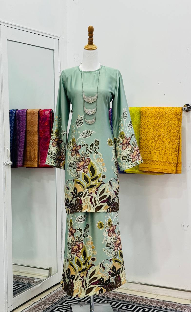 NEW COLLECTION / KURUNG DAHLIA BATIK MALAYSIA / KURUNG BATIK MALAYSIA / BATIK | Shopee Malaysia