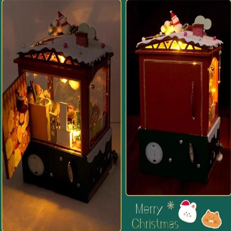 Christmas Claw Machine Toys Crane TH45 with Light/Music Box DIY ...