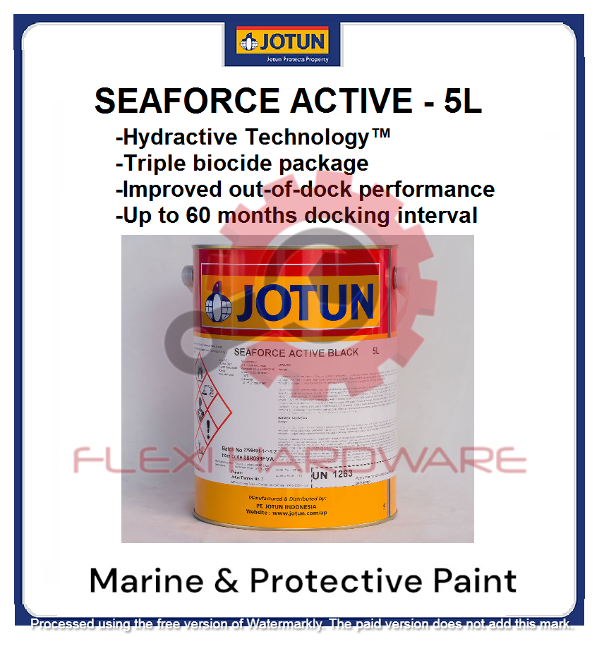 Jotun 5Liters Seaforce Active Anti Fouling Marine Paint Yatch Paint ...