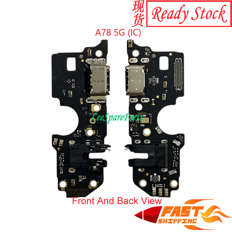 OPPO A78 Charging Board USB Port Pin Mic Handfree Jack For Replacement ...