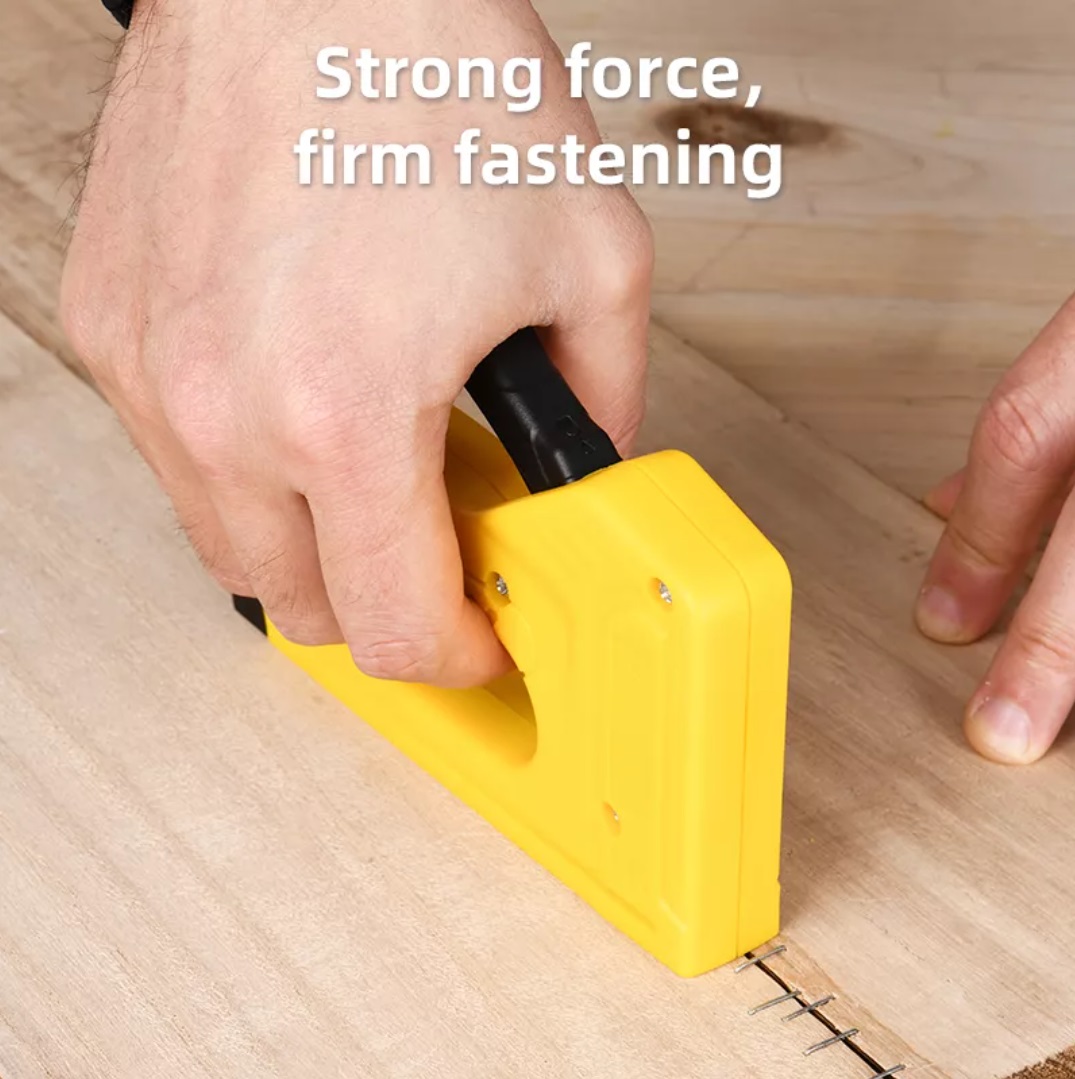 DELI DL238002 4-10mm Plastic Staple Gun Big Stapler Punch Gun Tools ...