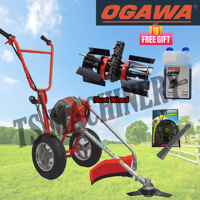 [𝐅𝐫𝐞𝐞 𝐕𝐨𝐮𝐜𝐡𝐞𝐫]Ogawa LT20N Hand Push Lawn Mower Hand Push Wheel Brush ...