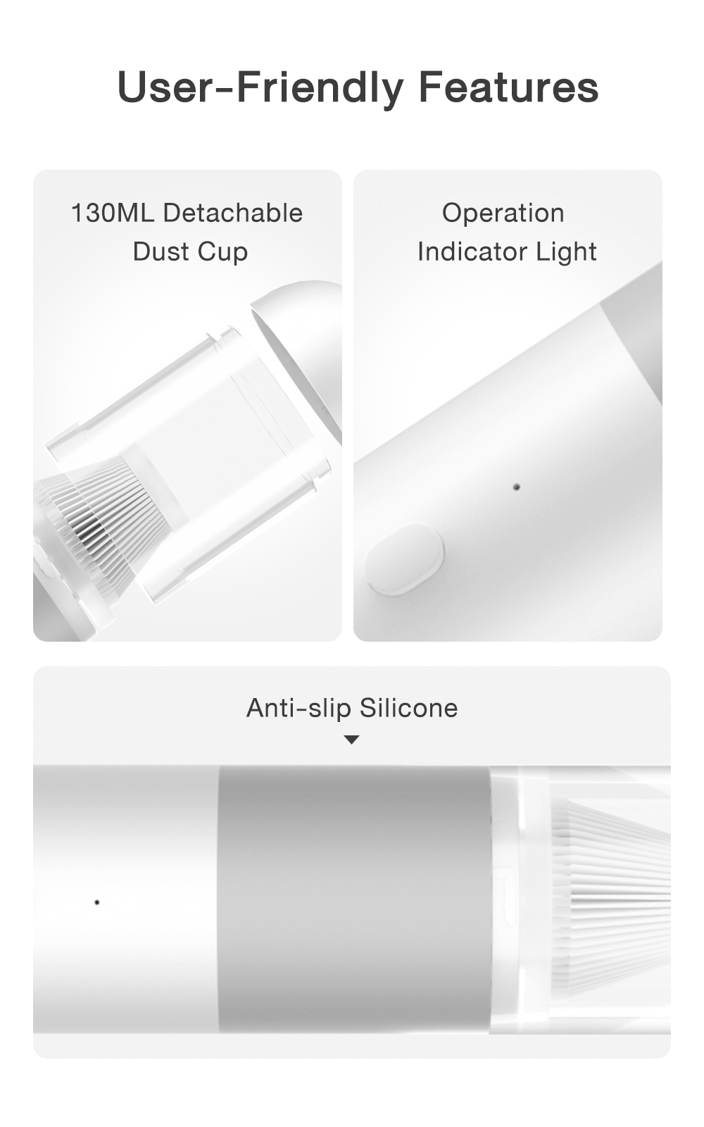 Simplus Handheld Vacuum Cleaner Cordless Dual Use for Home&Car Portable ...