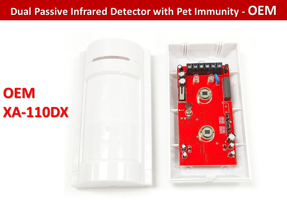 Alarm PIR / Dual Passive Infrared Detector with Pet Immunity - OEM ...