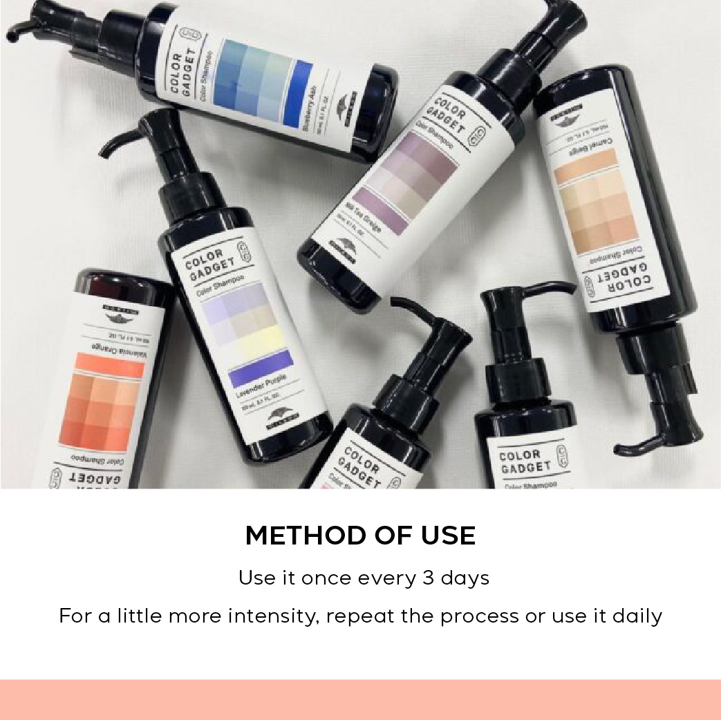 Milbon Color Gadget Color Dyeing Shampoo 150ml | Shopee Malaysia