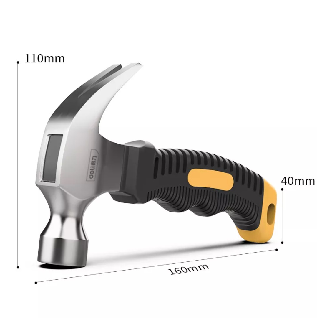 DELI DL441008 Mini Claw Hammer 8oz Small Hand Tools Tukul Besi Kuku ...