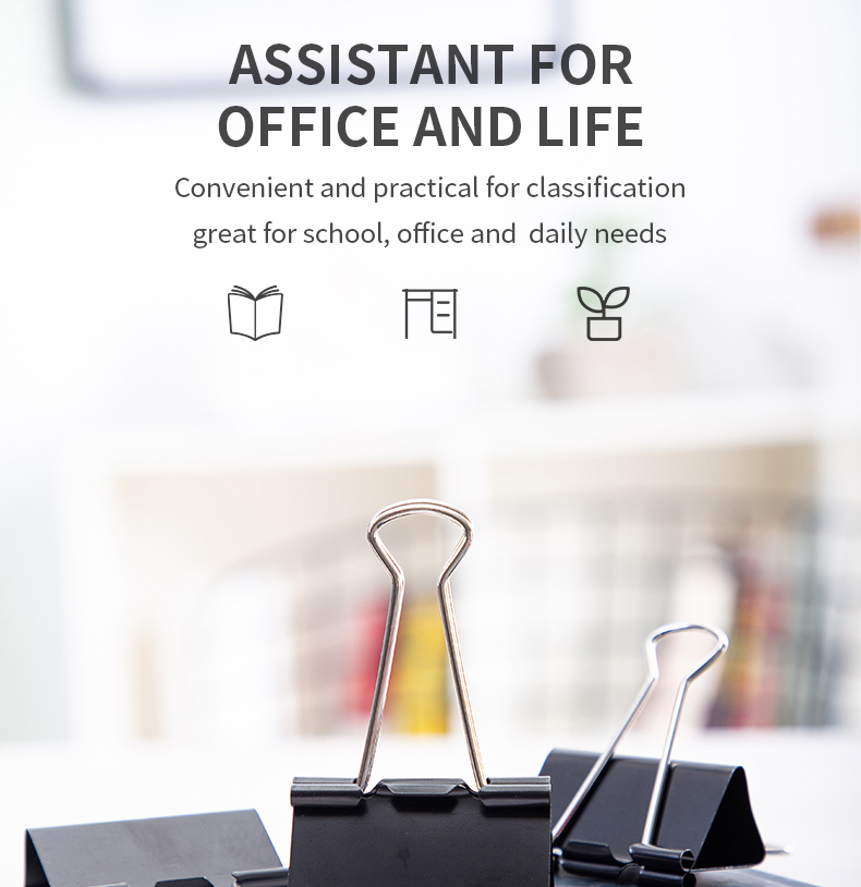 Deli Binder Stainless Steel Clip Electrophoresis Coated Klik Kertas ...