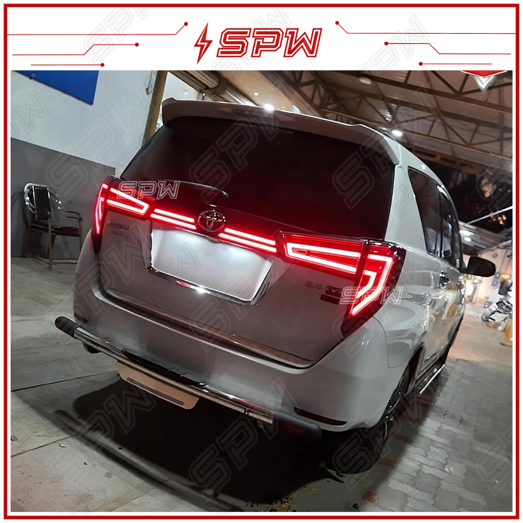 Toyota Innova (2016-2022) Tail Lamp Trunk LED Rear Garnish DRL Daylight ...