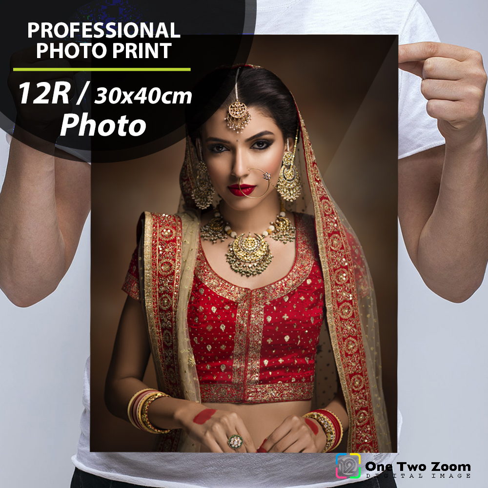 12R | 12RW Photo Print | 30x40cm Large Print | SQUARE 30x30cm | Digital ...