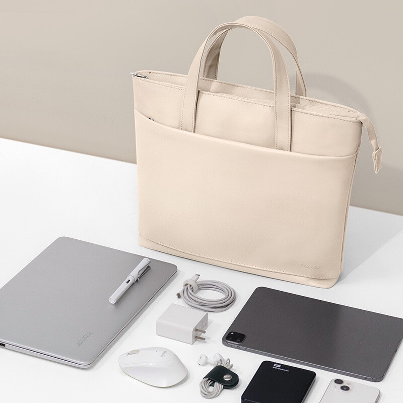baona Korean Style PU Leather Hand Carry Laptop Bag / Case Laptop ...