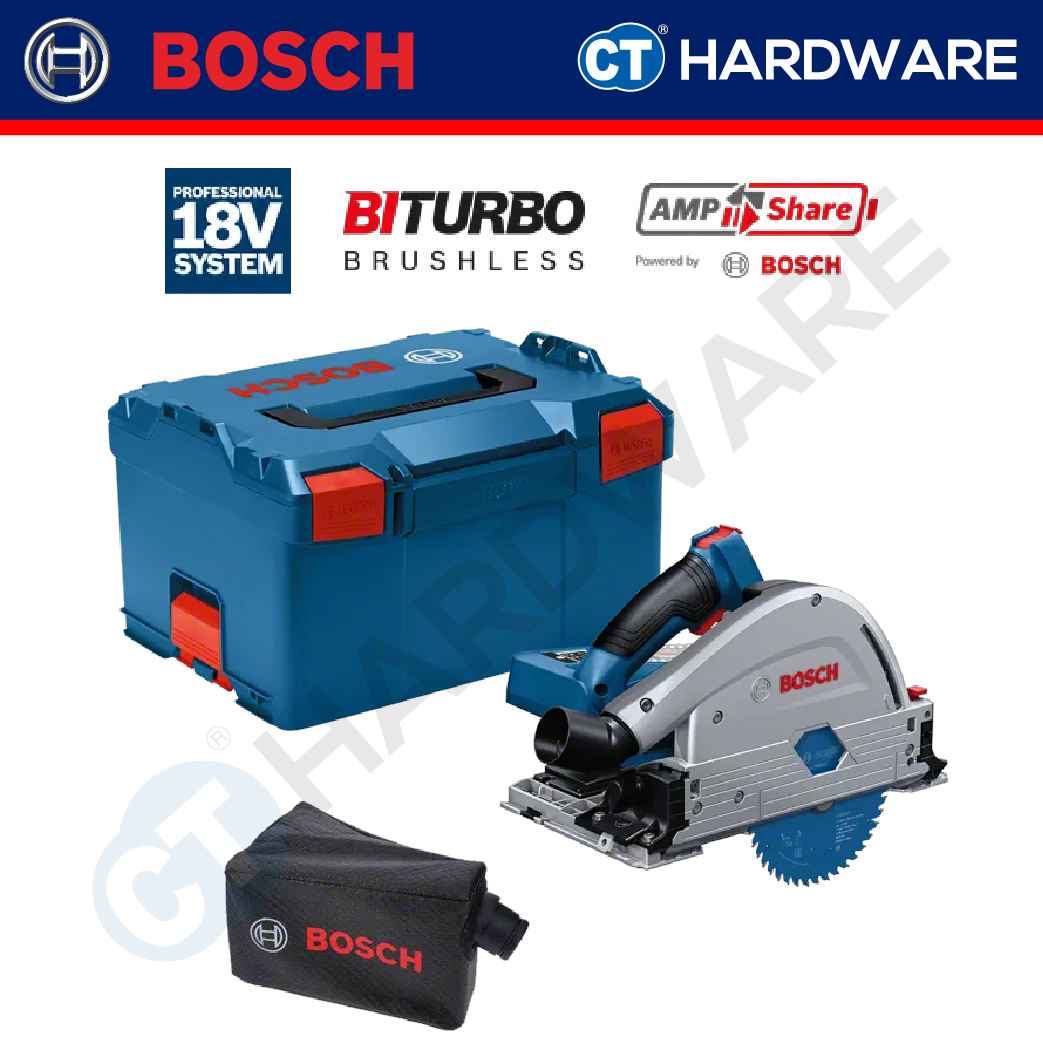 Bosch GKT18V52GCSOLO Cordless BITURBO Pluge Saw 18V 140mm without ...