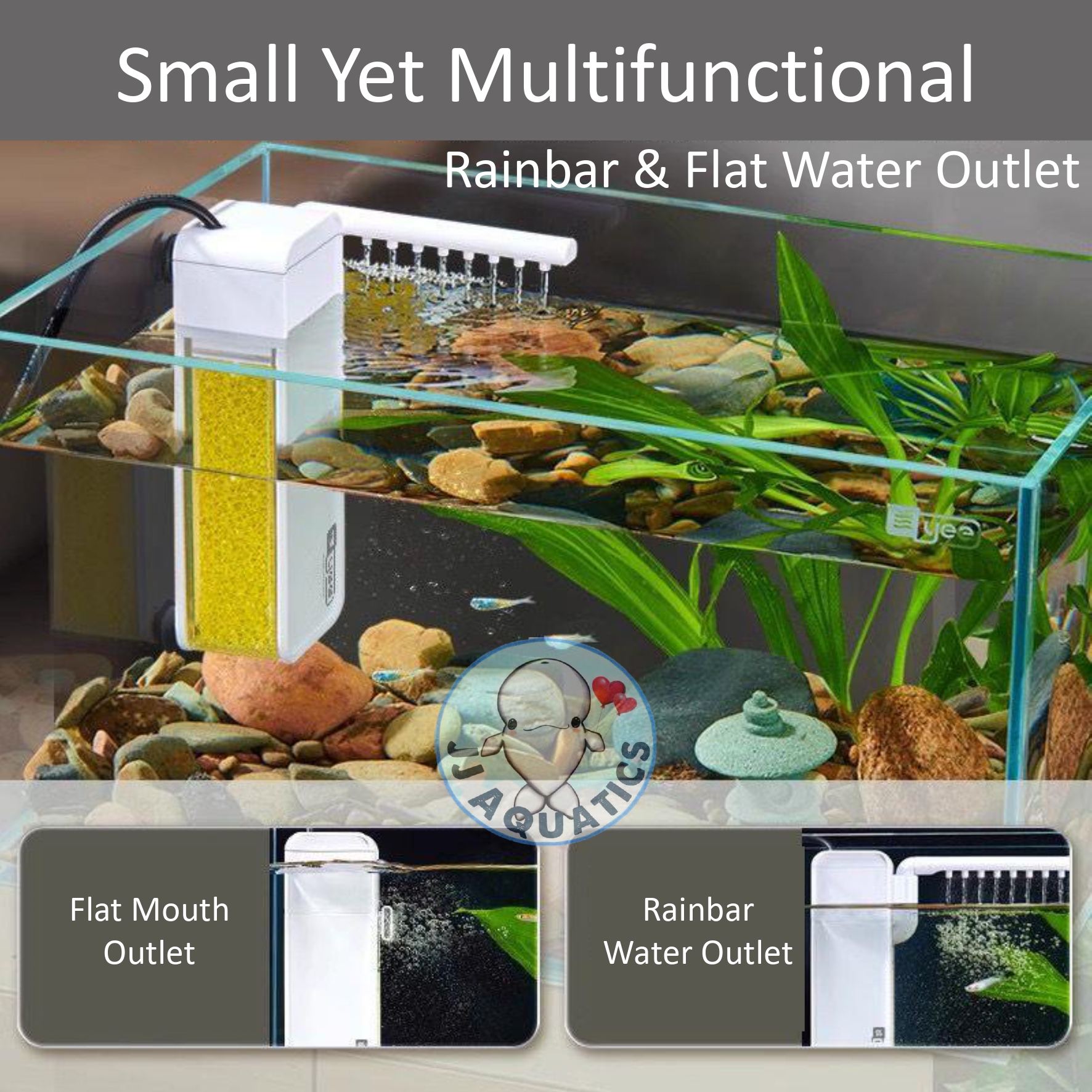 🔥Ready Stock🔥YEE Multifunctional Mini Filter Pump Small Aquarium Fish ...