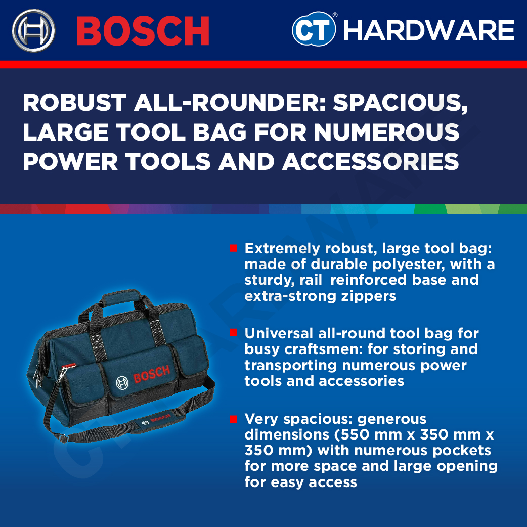 Bosch Professional Tool Bag 1600A003BJ 1600A003BK | 600D Polyester ...