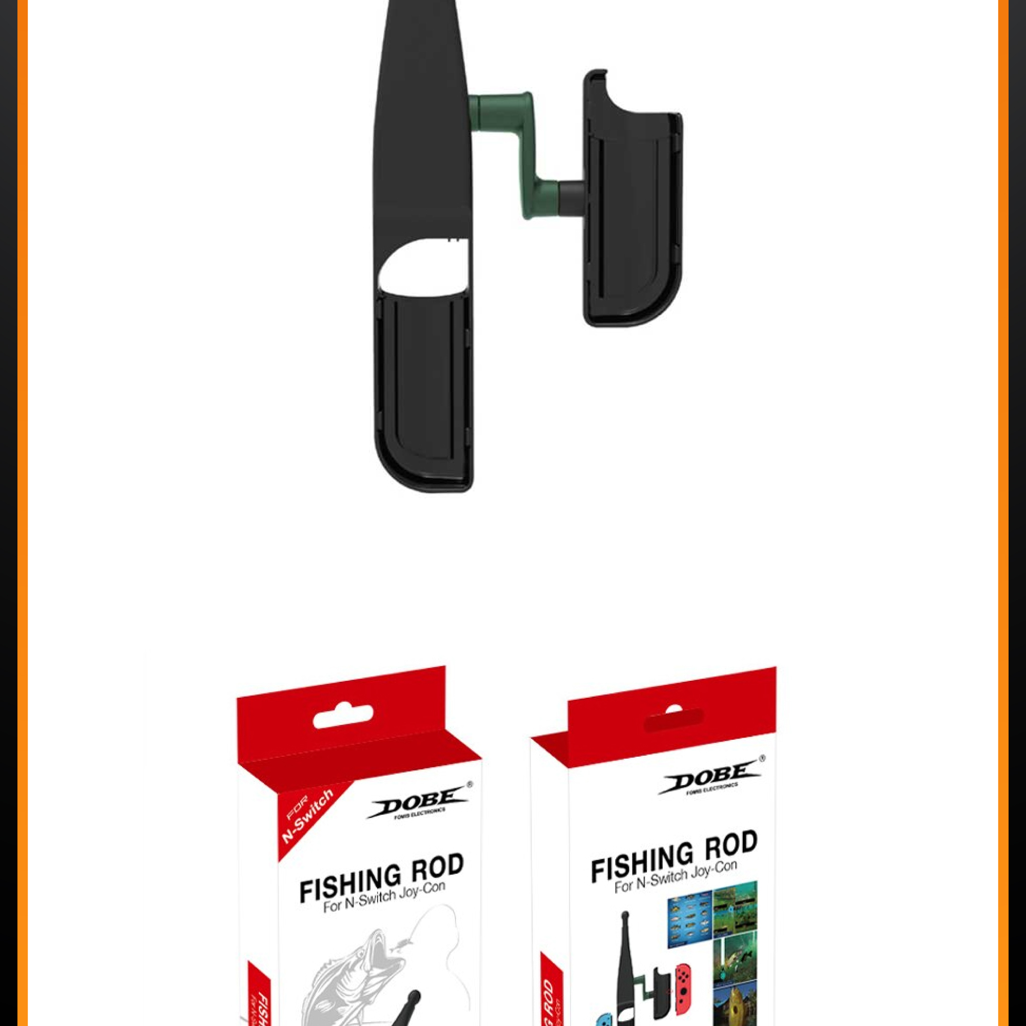 DOBE Nintendo Switch OLED Switch V1 V2 Fishing Grip Handle Holder ...