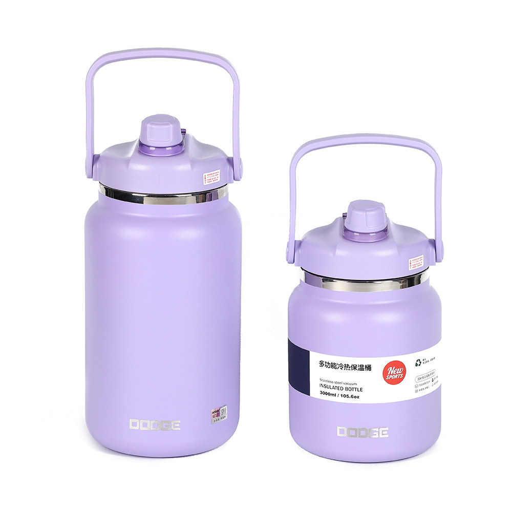 Cille Dodge 3L/4.6L 304SS Super Big Bucket Stainless Steel Vacuum Flask ...