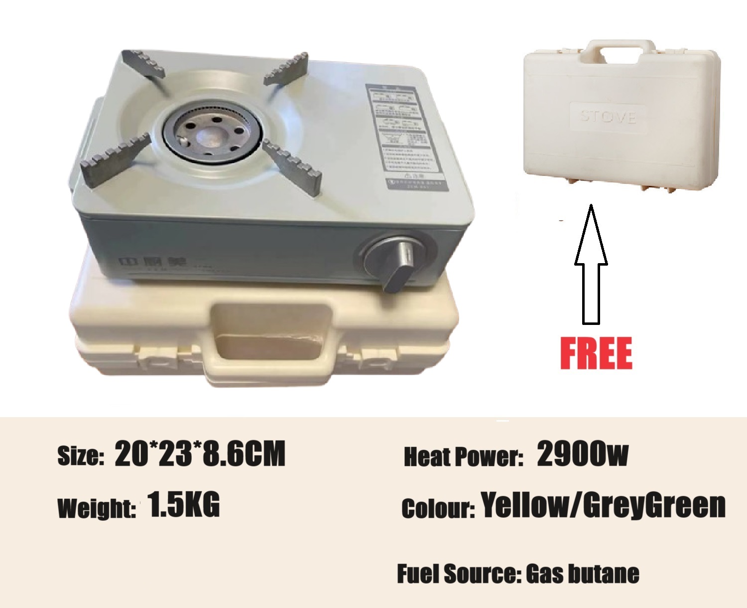 Semua stove dapur camping stove mini dapur 3500W stove cookware Gas ...