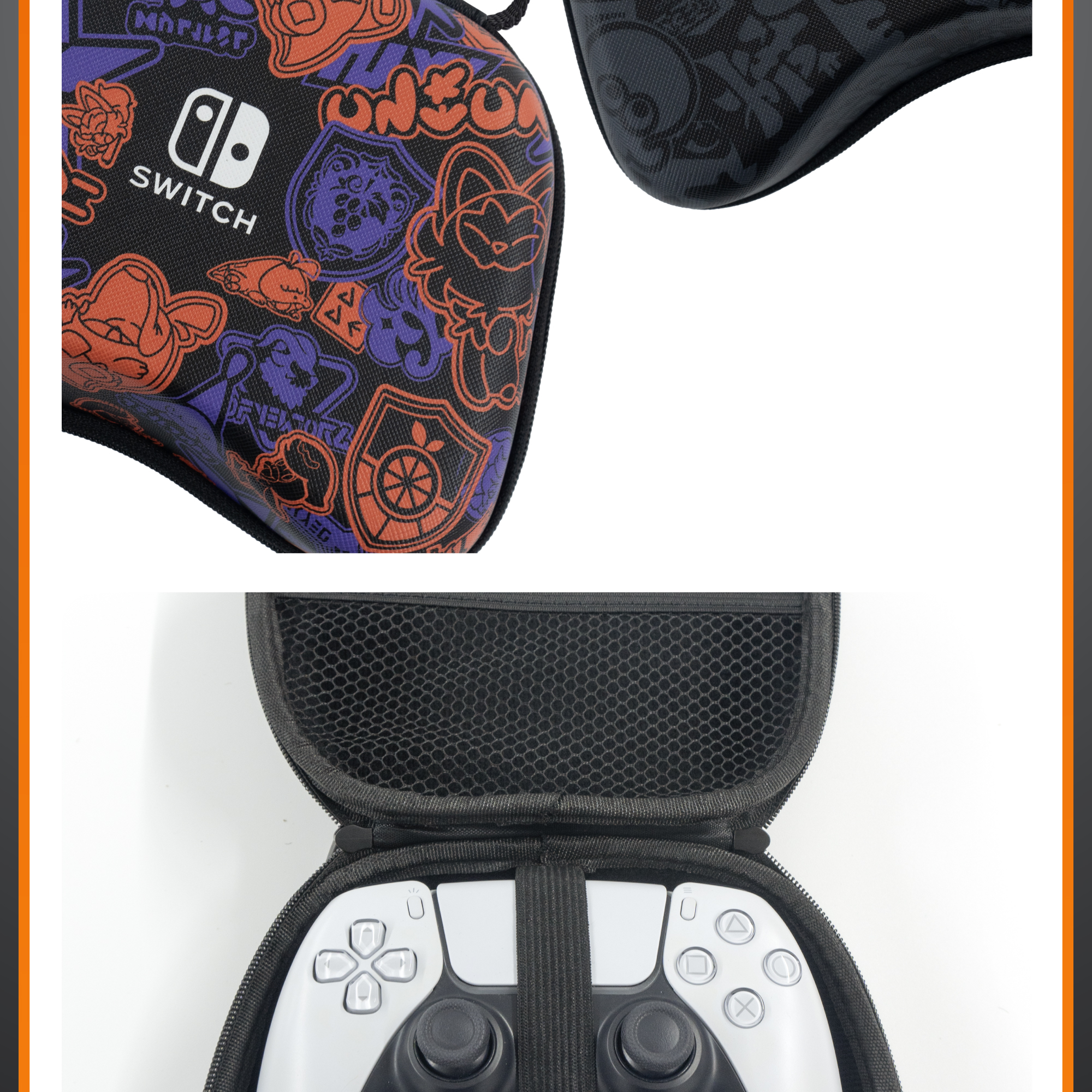 PS4 PS5 XBOX Series Switch Pro Controller Protective Pouch Case Storage ...