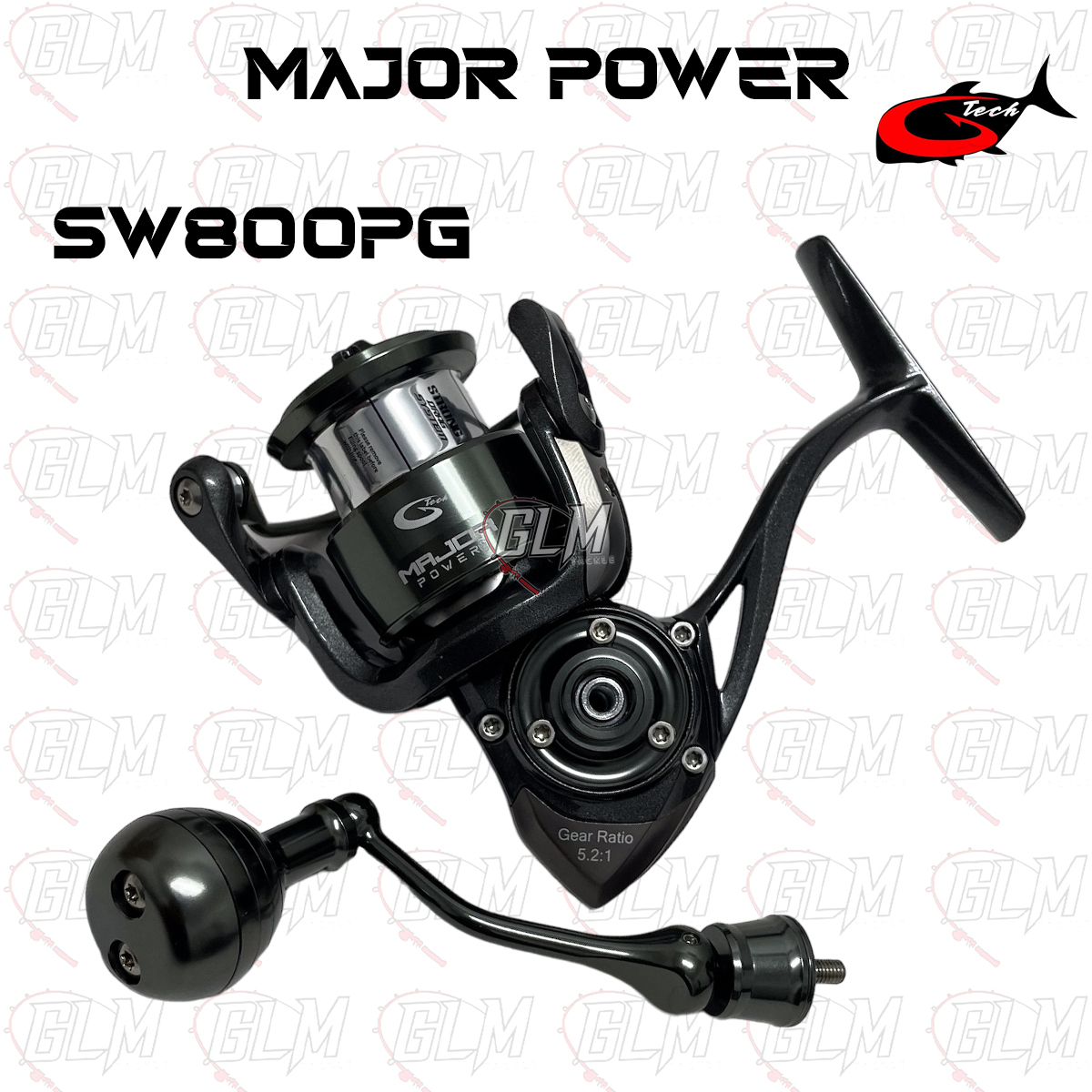 2024 GTECH MAJOR POWER SW SPINNING REEL G-TECH | Shopee Malaysia
