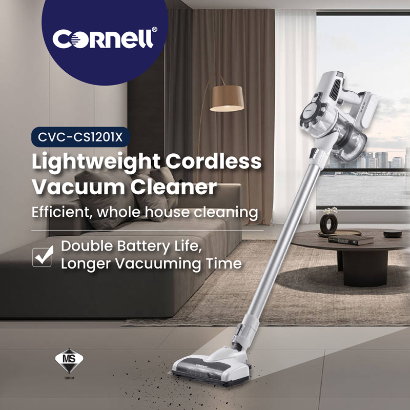 Cornell Cordless Stick Vacuum Cleaner & Handheld Vacuum Cleaner | CVC ...