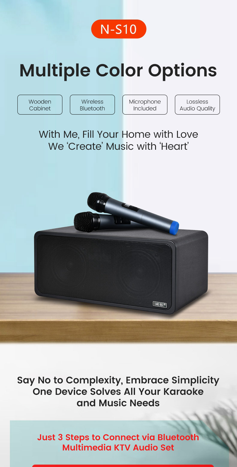New Wooden Bluetooth Speaker with Sound Card - High-Power, Card-Slot ...