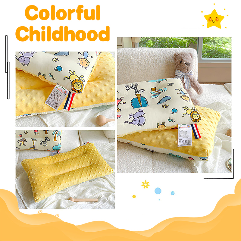 Soft Kid Cotton Pillow Kindergarten Nap Time Pillow Soothing Sleep ...