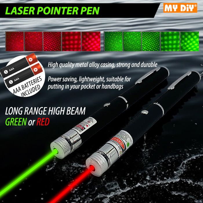 MYDIYHOMEDEPOT - RED GREEN Laser Pointer Pen Laser Pen Teach laser Pen ...