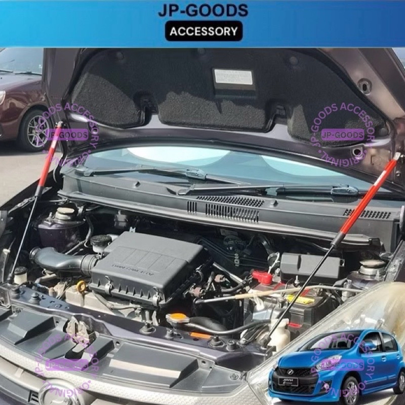 Perodua Myvi Lagi Best / Icon 2011 - 2017 Sustec Front Hood Damper 20CS ...