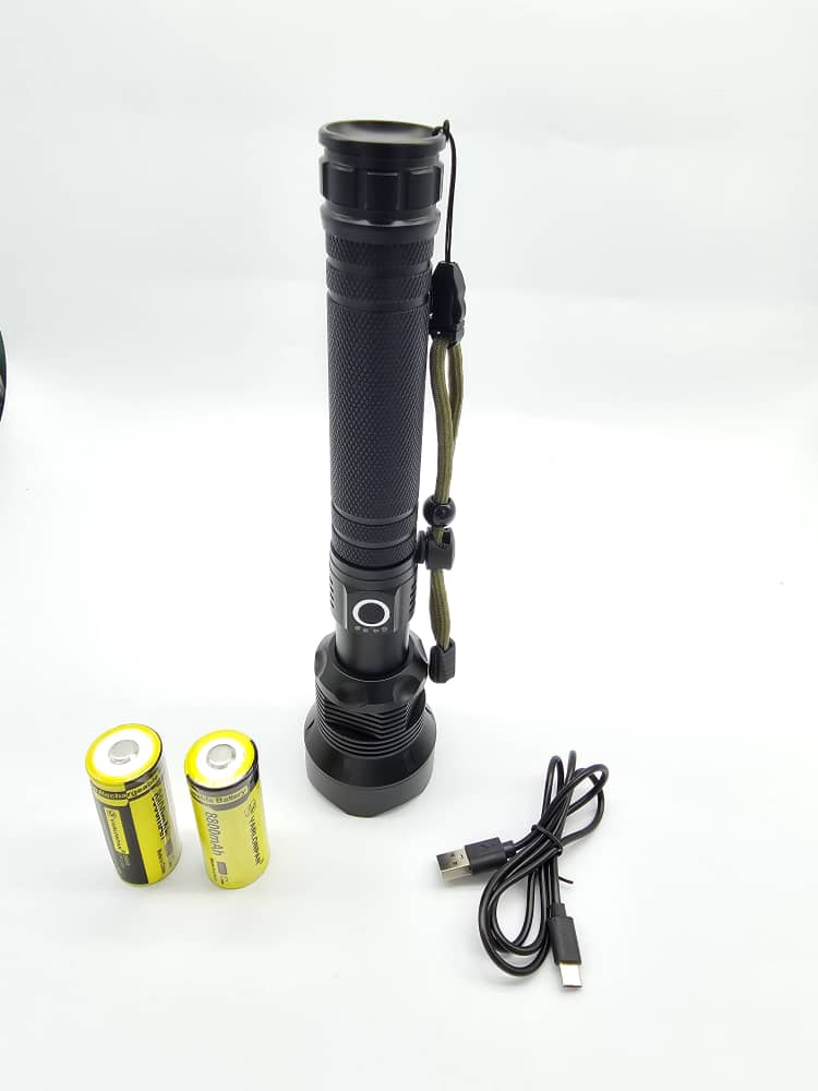 Zoomable Water Resistant Super Bright Led Rechargeable Powerful ...