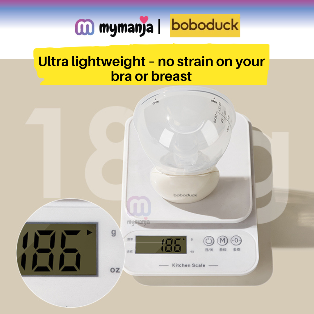 BOBODUCK - Ultra Light Wearable Hands Free Electric Breast Pump (24 ...