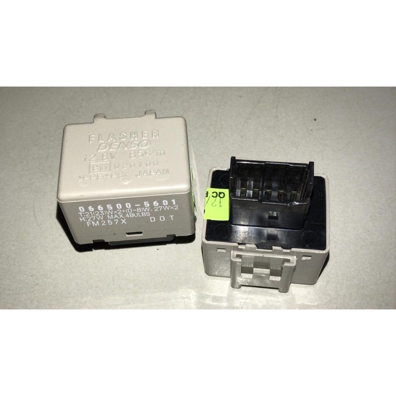 100%ORIGINAL DENSO FLASHER RELAY 8PIN 12V FOR USE ON: PERODUA MYVI,AXIA ...