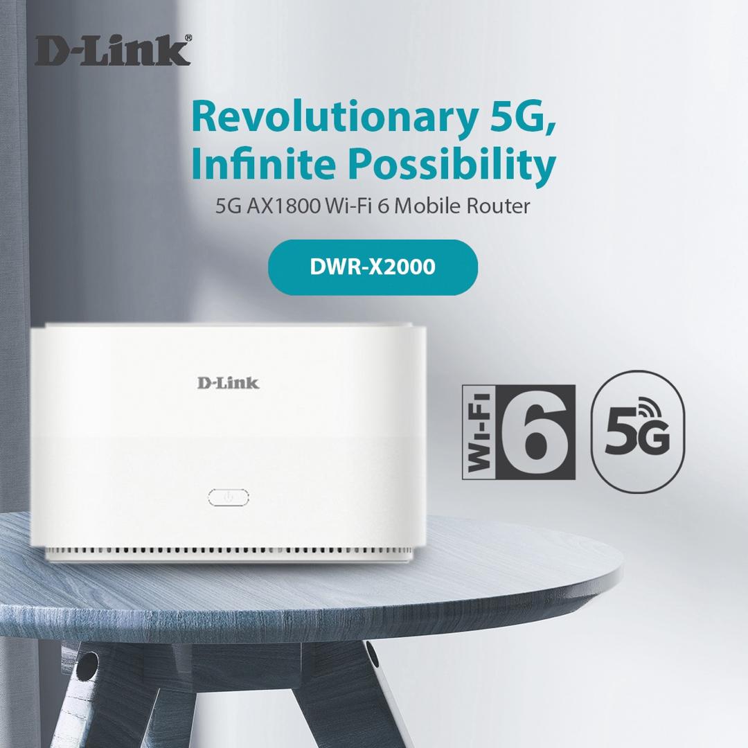 D-Link Wifi 7 & 6 Wireless 5G SIM Modem Router | DWR-X2000 / DWR-2000M ...