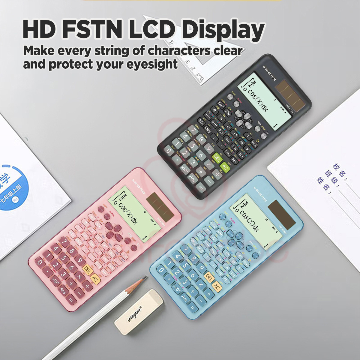 Casio Multifunctional scientific calculator FX-991EX High School ...