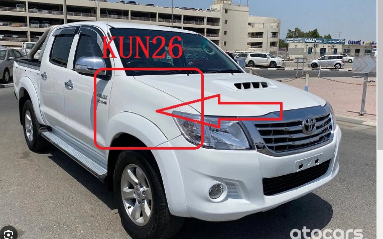 TOYOTA HILUX KUN25 2005-2010 KUN26 2011-2015 FRONT FENDER IRON BESI ...